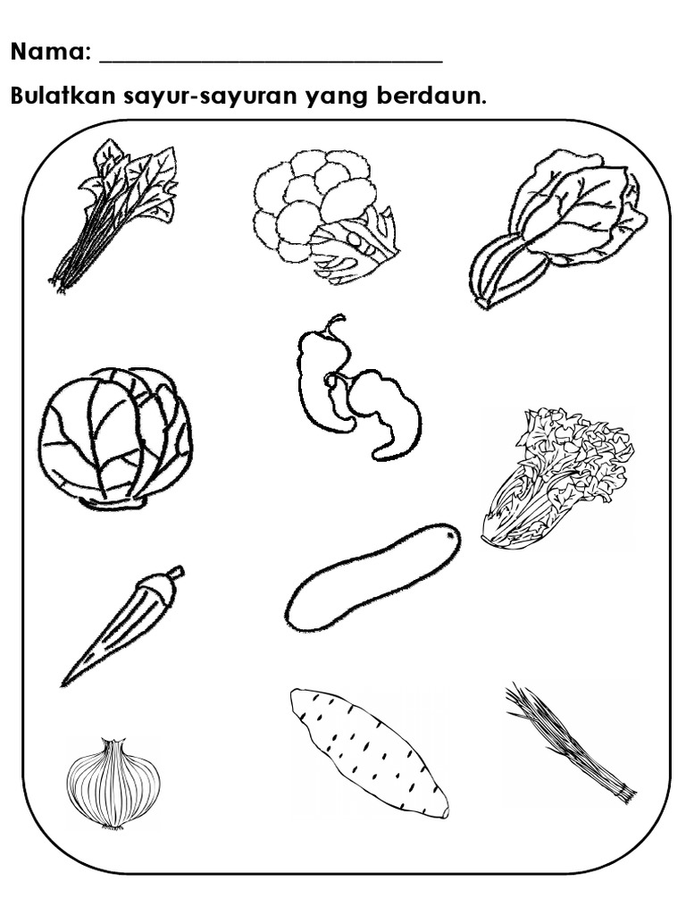 Sayur-Sayuran Berdaun PDF | PDF