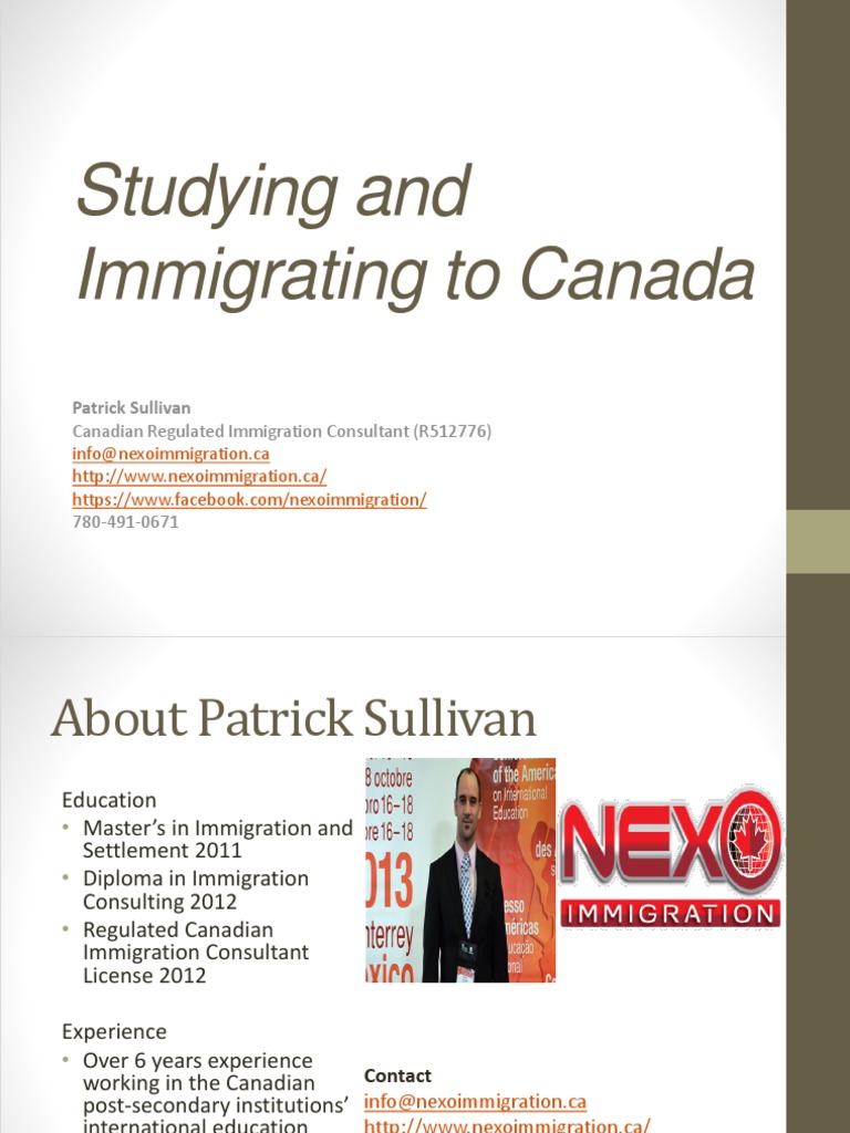 Studying in Canada, 2nd, 10-22-2016 | PDF | Canada | Further Education