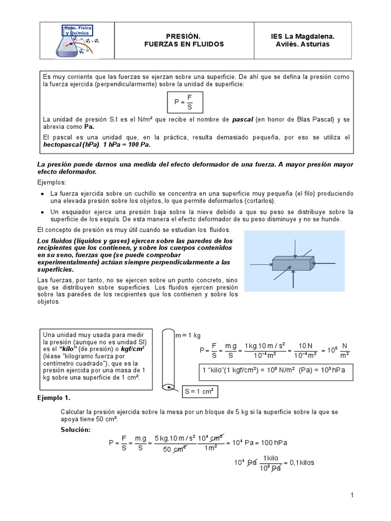 Presion Descargar Gratis Pdf Presión Presión Atmosférica