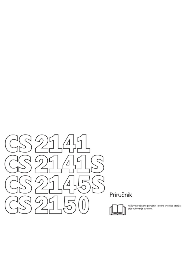 JOHSERED CS 2150 Turbo-UPUTSTVO PDF | PDF