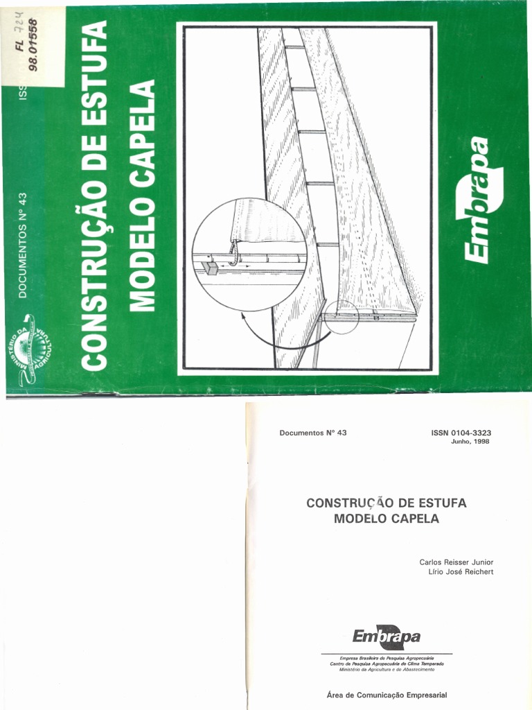 Embapa Contrução Estufa 01 | PDF | Energia solar | Madeira