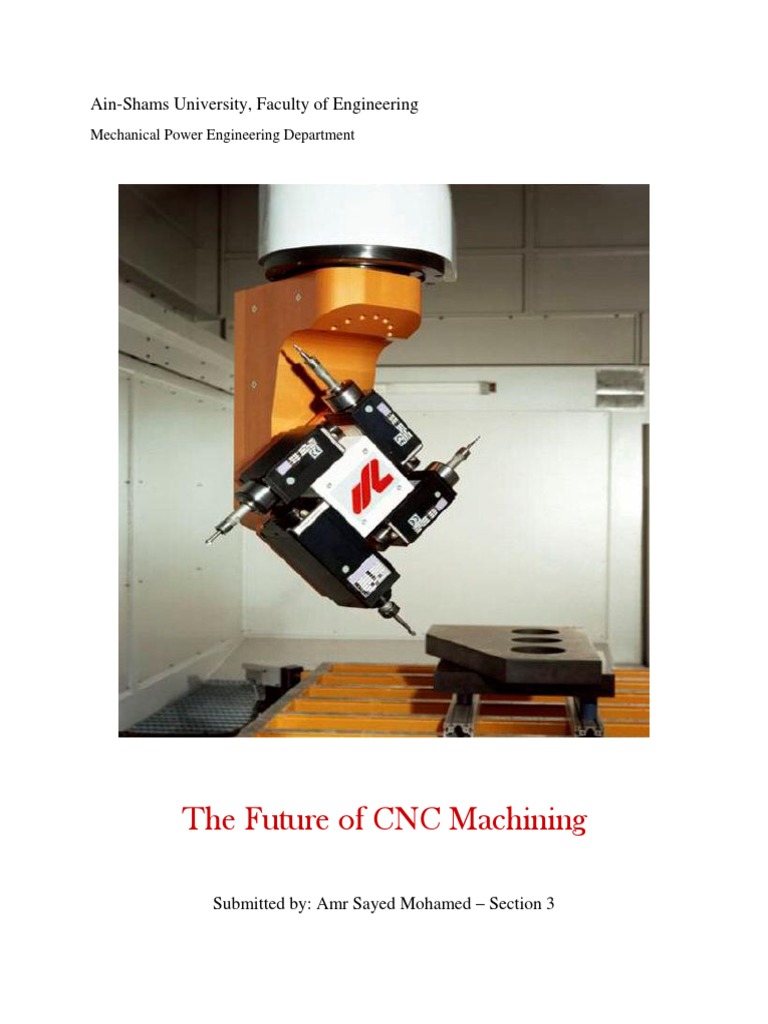 CNC Report PDF | PDF | Numerical Control | Economic Sectors