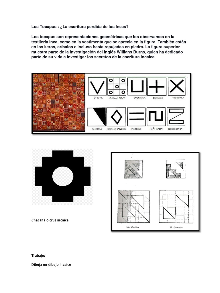 PDF) The language of tocapu to rewrite history - lucox.cl