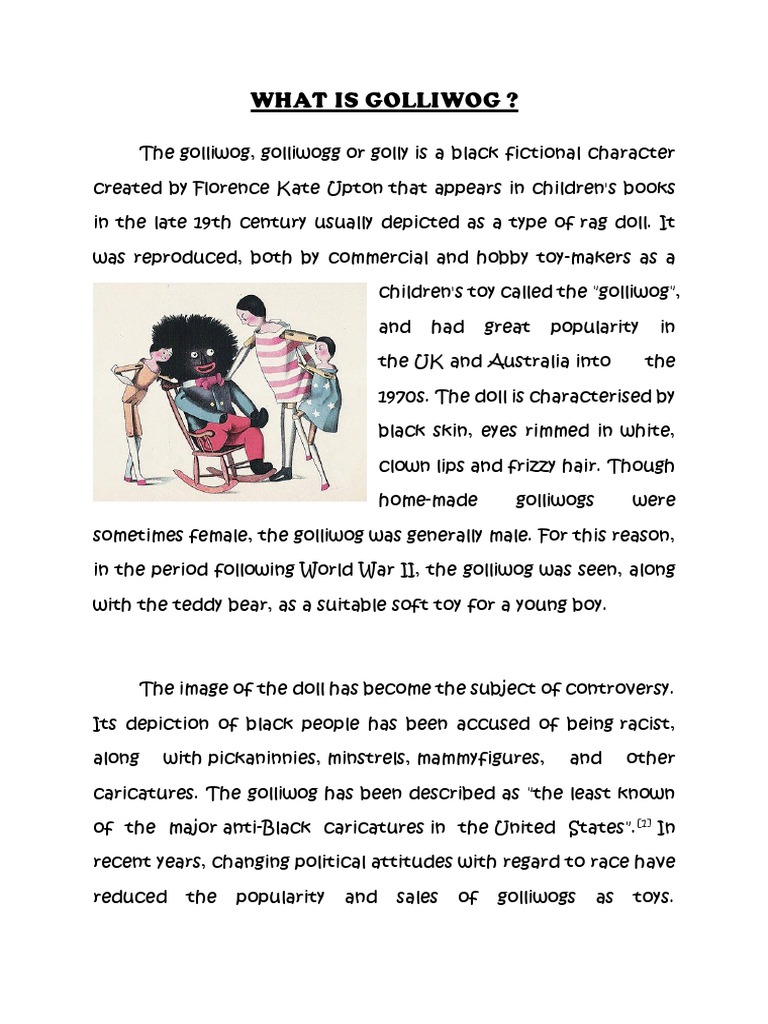 What Is Golliwog ? | PDF