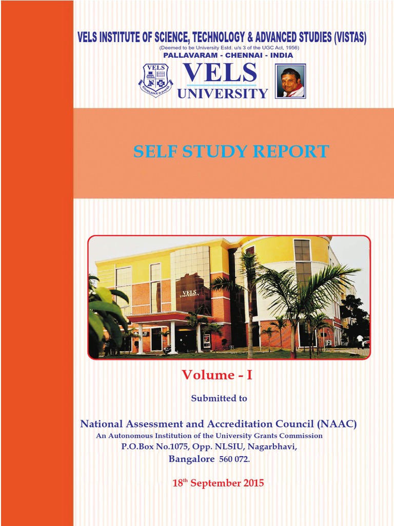 Self Study Report Vol01 | PDF | Postgraduate Education | Curriculum