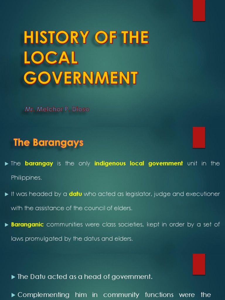 The Local Government | PDF | Local Government | Social Institutions