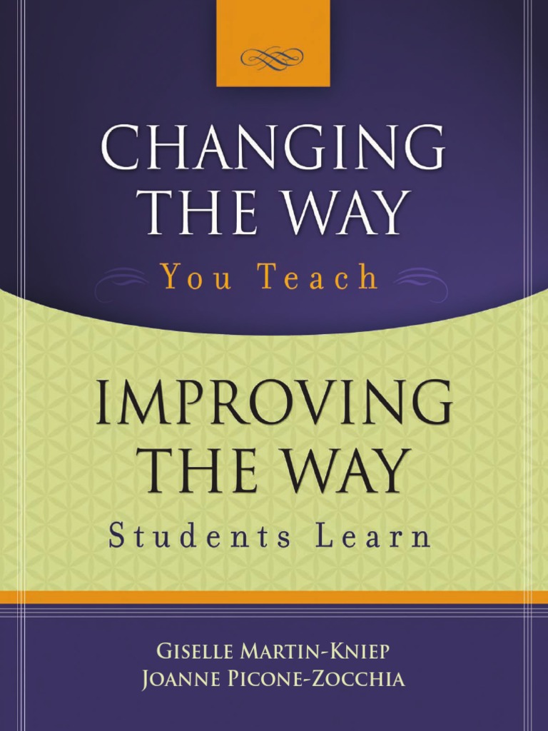 Changing The Way You Teach Improving The Way Students Learn | PDF ...