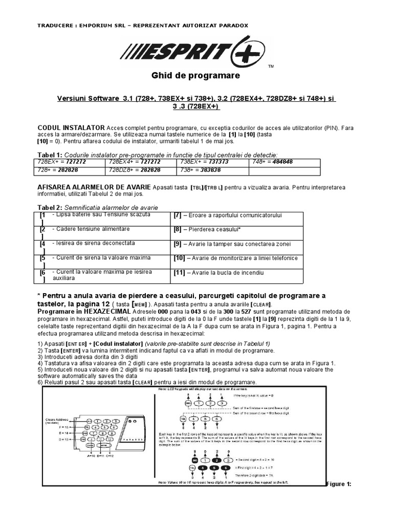 Manual - Ghid de Programare ESPRIT PDF | PDF