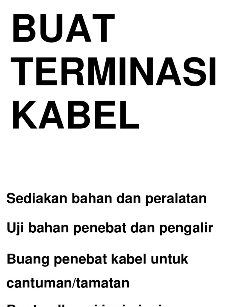 8 - Poster Pengalir Dan Kabel | PDF