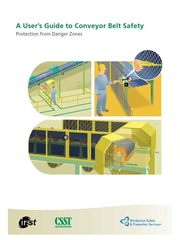 User Guide To Conveyor Belt Safety Pdf Courroie Santé Et Sécurité