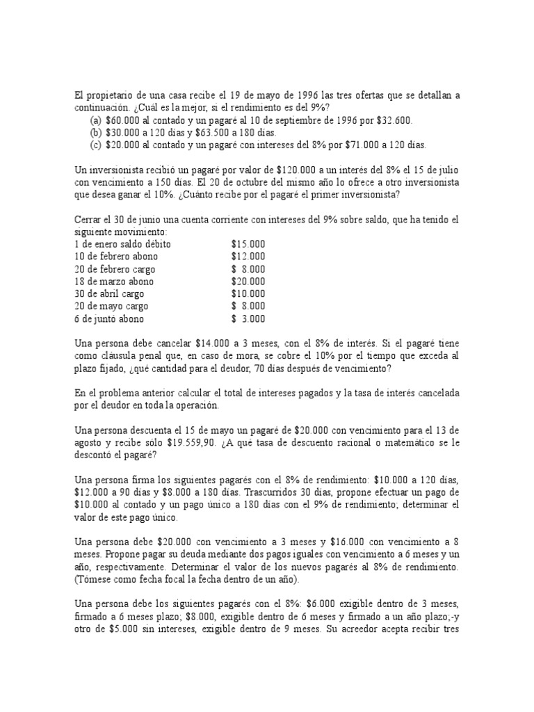 Financiera 789456 | PDF | Interés | Euro