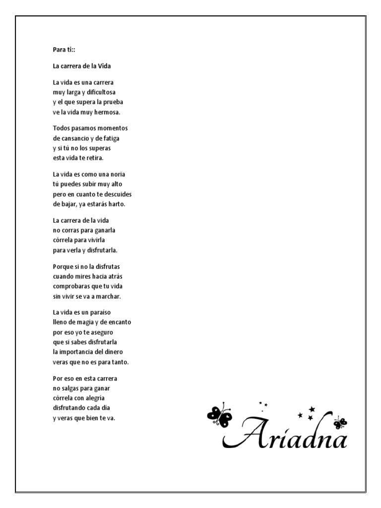 La Carrera De La Vida Pdf