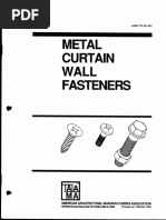 AAMA TIR-A11-04: Maximum Allowable Deflection of Framing Systems For Building Cladding ...