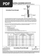 Bolt Shear Strength Chart Guide | PDF | Machining | Metalworking