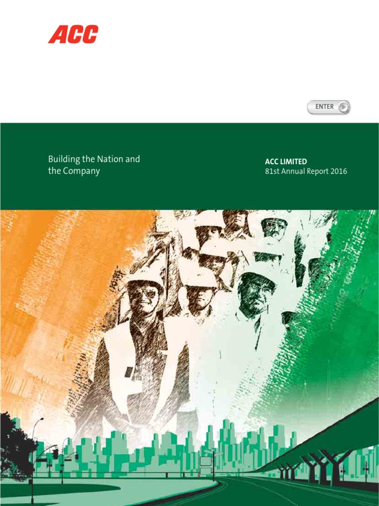 ACC Annual Report 2016 PDF | PDF | Sustainability | Innovation