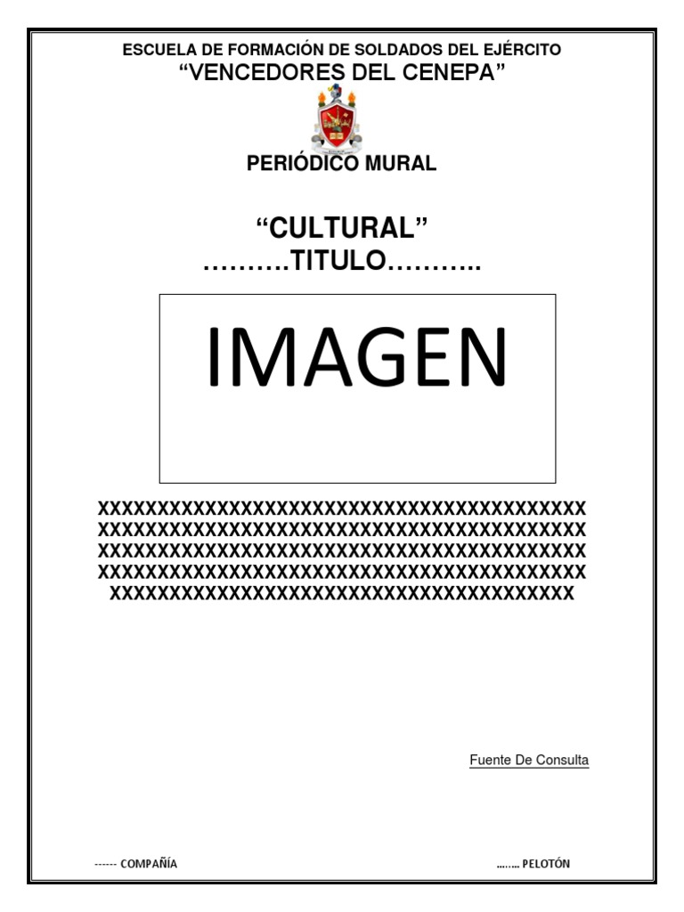 Formato Periodico Mural | PDF