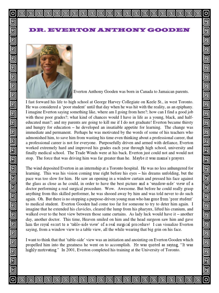 Word Document Re DR Gooden For Presentation | PDF | Physician | Family ...