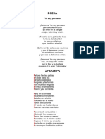 Acróstico Dia de La Bandera | PDF