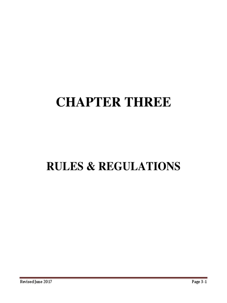 Rules and Regulations 2017 Final 6-15-17 | PDF | Campsite | Camping
