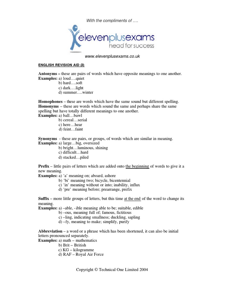 Revision Aid 3 | PDF | Onomastics | Semiotics