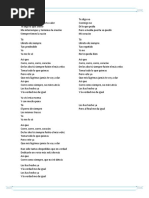 Letra de "¡Corre!" de Jesse & Joy | PDF