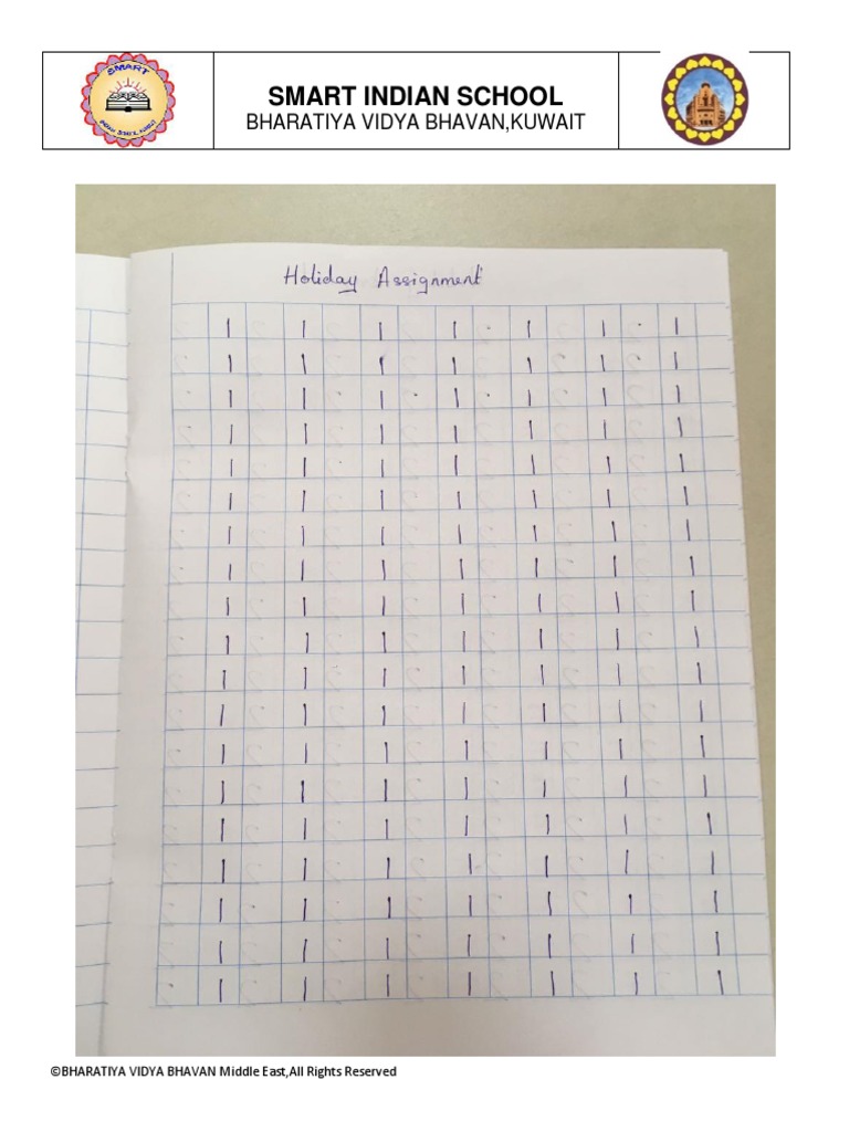 Maths Holiday Assignments | PDF