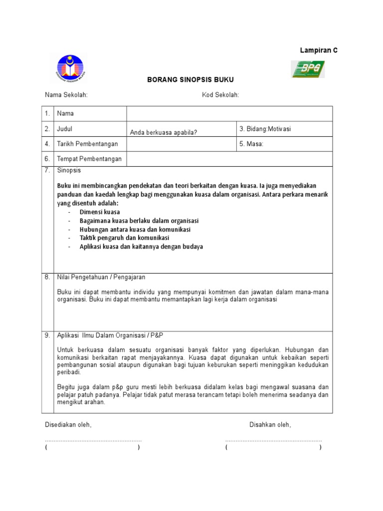 Sinopsis Buku Ladap 3 | PDF