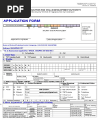 TESDA Assessment Application Form PDF | PDF | Learning | Business