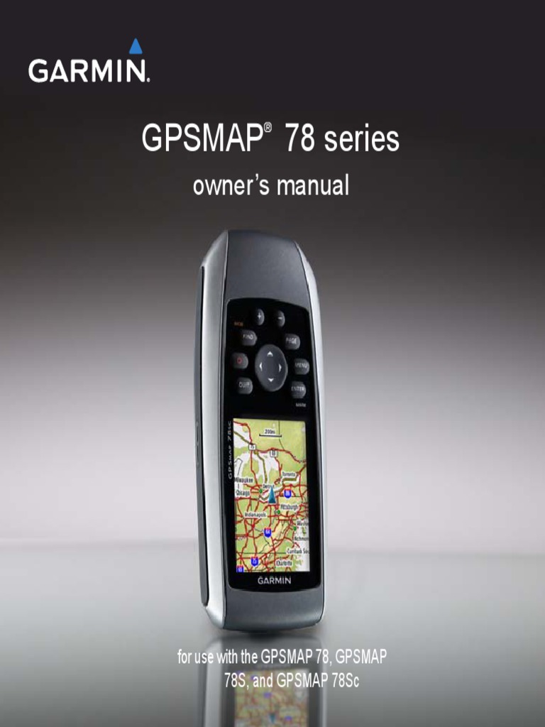 Gpsmap 78 Series: Owner's Manual | PDF | Compass | Global Positioning ...