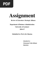 Lu Bba Syllabus | PDF | Matrix (Mathematics) | Investing