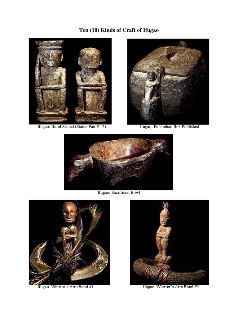 Ten (10) Kinds of Craft of Ifugao | PDF