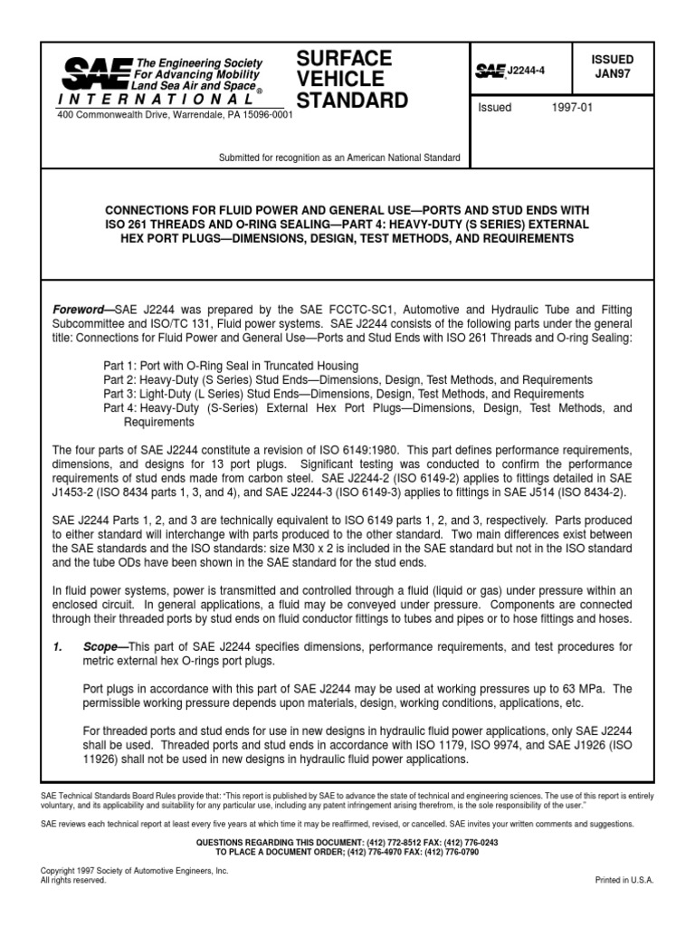 sae_j2244_4v001 | Engineering | Building Engineering