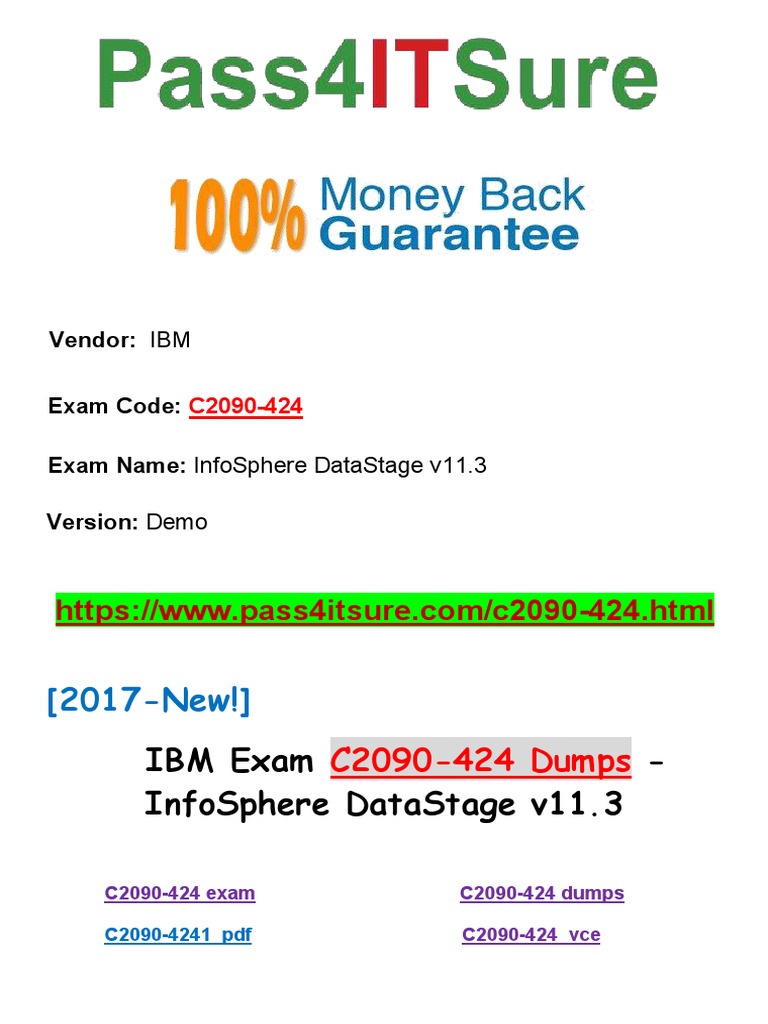 IBM InfoSphere DataStage C2090-424 Exam Guide | PDF | Voice Over Ip | Voicemail