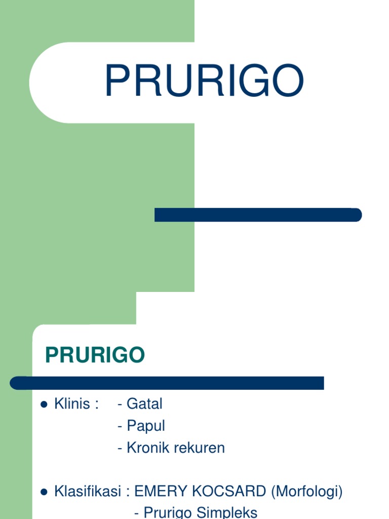 PRURIGO | PDF