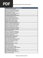 Koc List Approved Contractors | PDF | Technology & Engineering