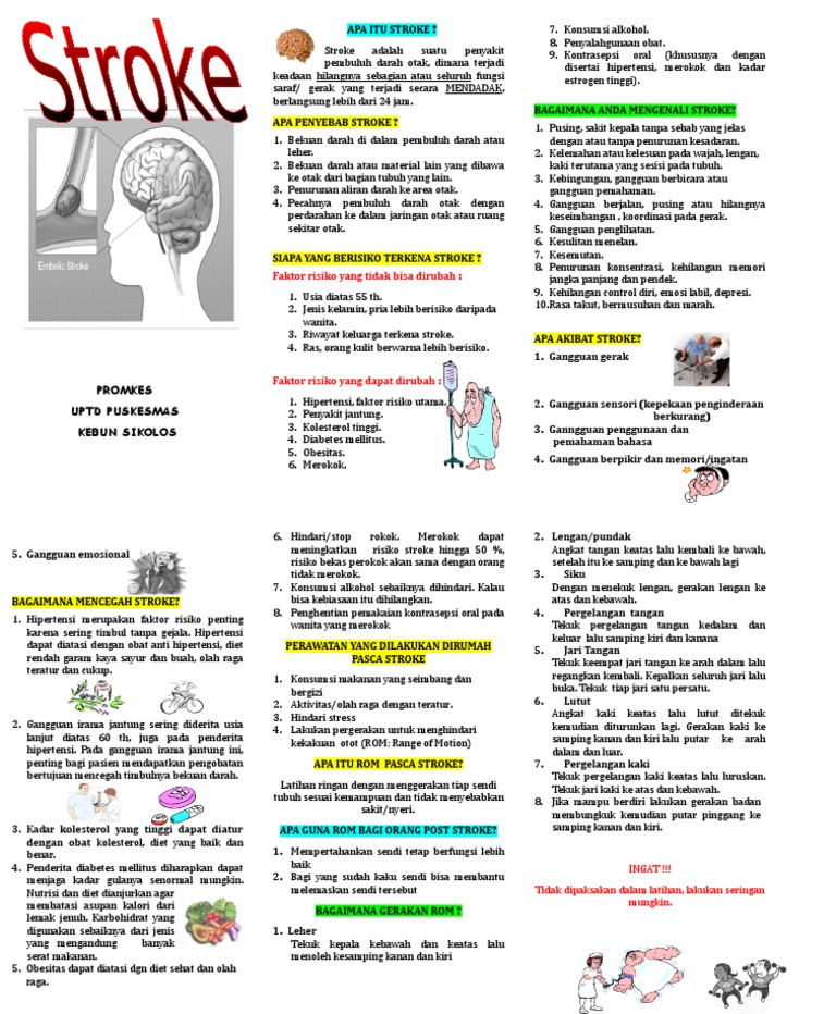 Leaflet Stroke | PDF
