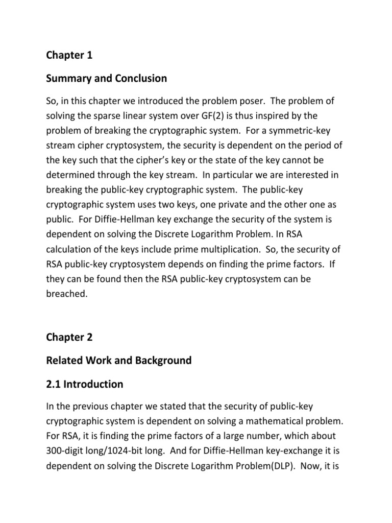 Summary and Conclusion | PDF | Matrix (Mathematics) | System Of Linear ...