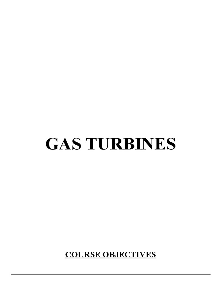 Gas Turbine Fundamentals Explained | PDF | Gas Turbine | Gas Compressor