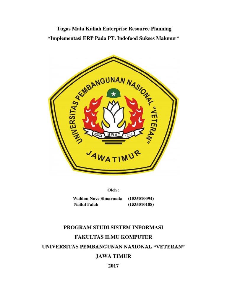 Implementasi ERP Pada PT. Indofood | PDF | Bisnis