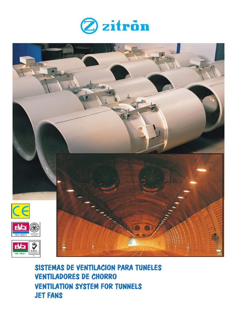 06 - Ventilation - Jet Fans | PDF | Ventilación (Arquitectura) | Empuje