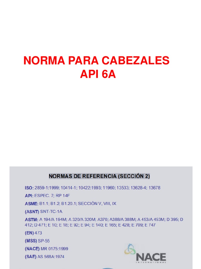 Norma para Cabezales Api 6A | PDF | Steel | Hardness