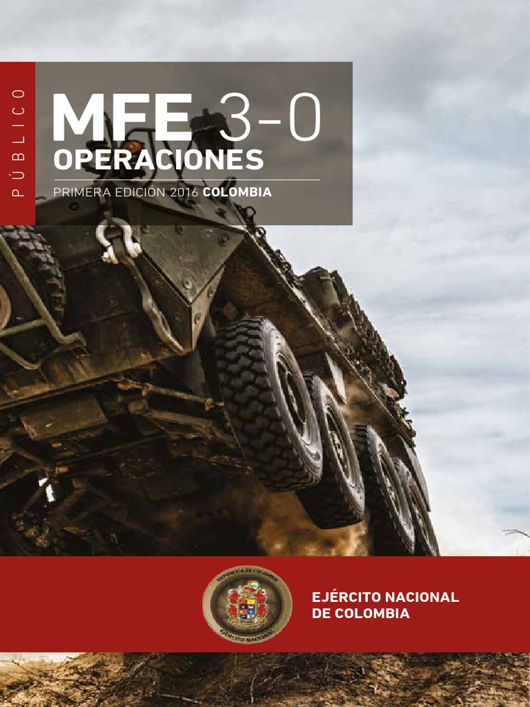 Mfe 3 0 Operaciones | PDF | Militar | Brazos combinados