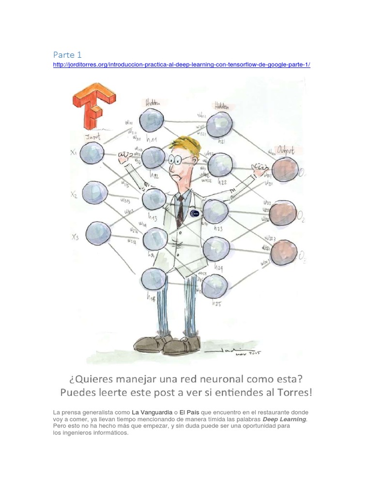 Jordi Torres: Introducción Práctica Al Deep Learning Con Tensorflow de ...