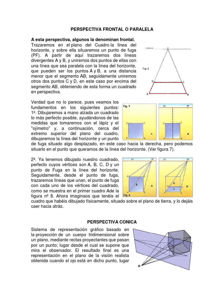 Perspectiva Frontal o Paralela | Perspectiva (Gráfica) | Sombra