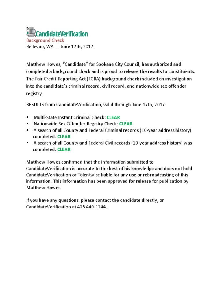 Matthew Howes BC | PDF