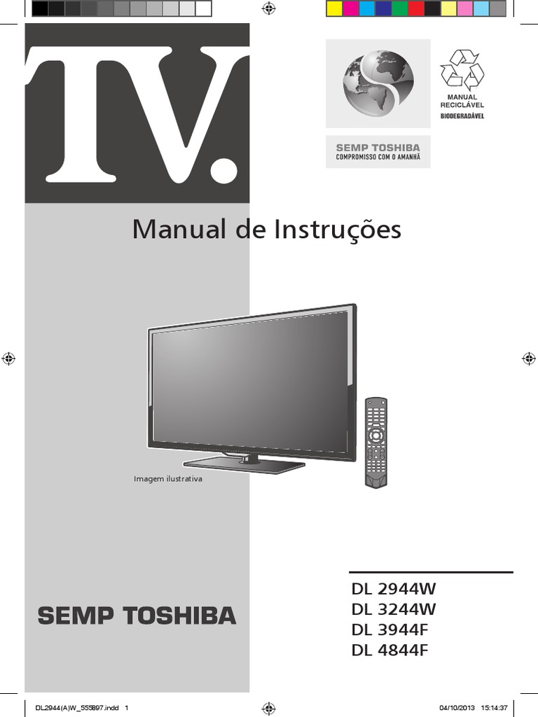 Manual - TV | PDF | HDMI | Televisão digital