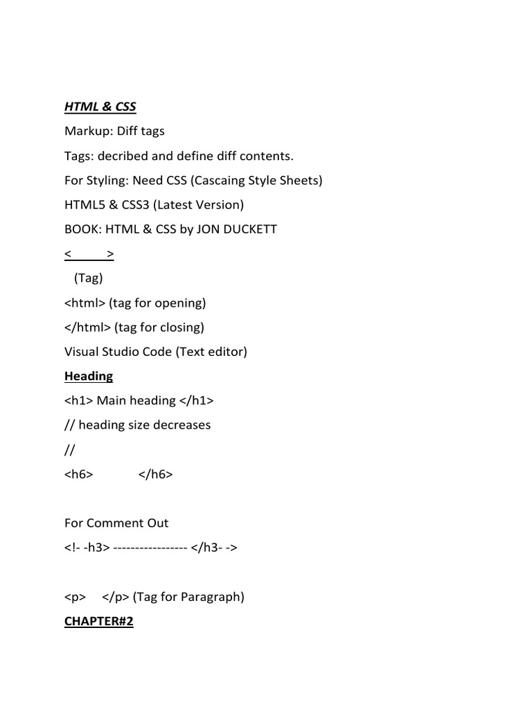 HTML & CSS | PDF | Cascading Style Sheets | Html