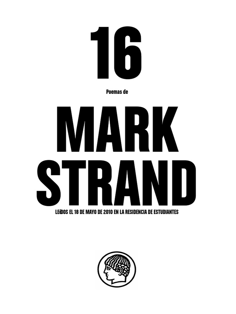Poemas de Mark Strand | PDF | Ocio | Naturaleza
