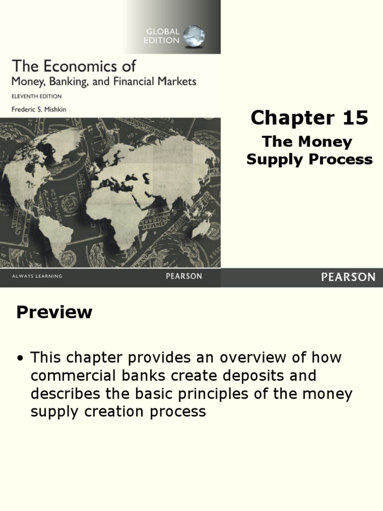 The Money Supply Process | PDF | Money Supply | Federal Reserve System