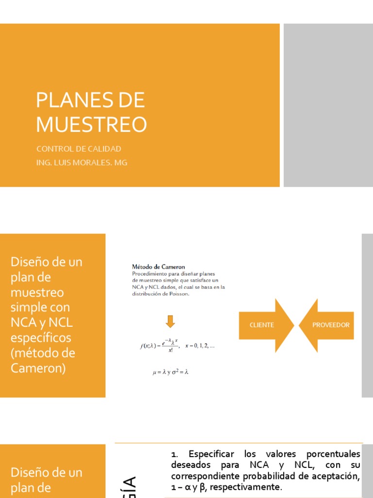 PLANES DE MUESTREO.pdf | Muestreo (Estadísticas) | Ciencia
